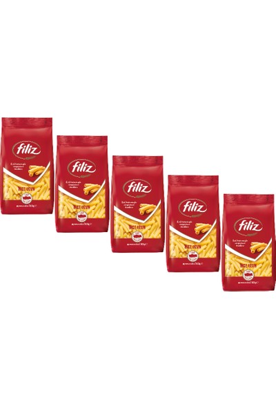 Filiz Ince Uzun Makarna 500 Gr. x 5 Li