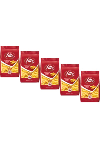 Filiz Kalem Makarna 500 Gr. x 5 Li