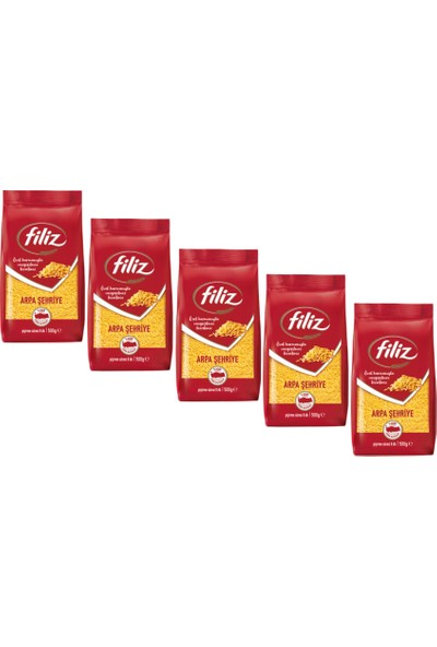 Filiz Arpa Şehriye 500 Gr. x 5 Li