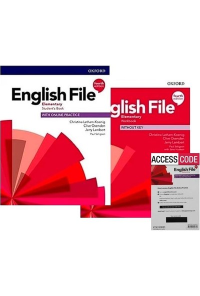 Oxford English File Elementary 4th. (Student's Book+Workbook+Access Code) Oxford English File Elementary 4th. (Student's Book+Workbook+Access Code)