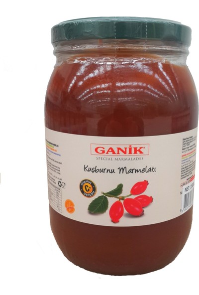 Ganik Kuşburnu Marmelatı 1500 gr