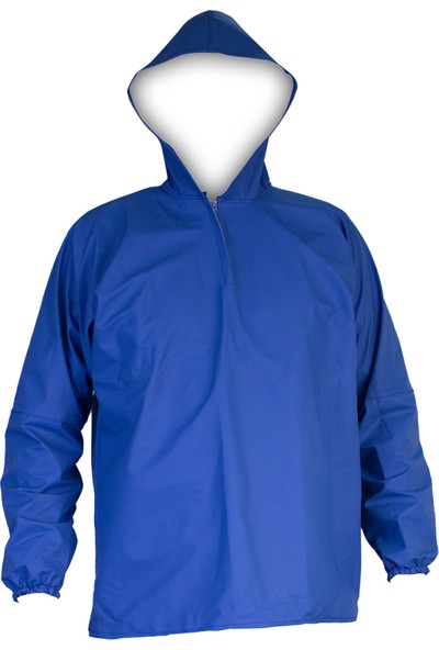 Yeğinoğlu Yağmurluk Üst Su Geçirmez Ceket Saks Mavi