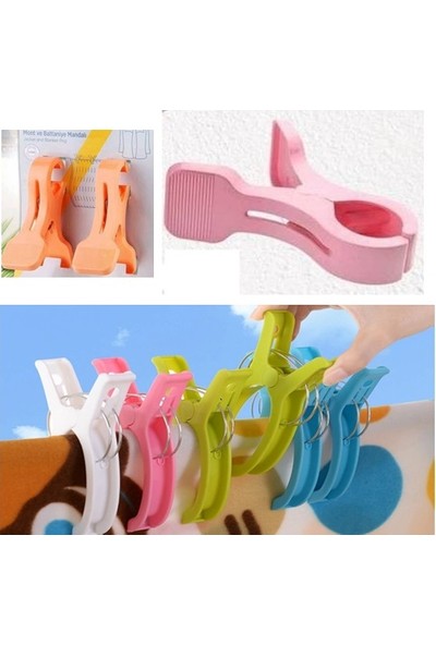 Mont - Battaniye ve Plaj Havlusu Mandalı- Xl 2 Adet