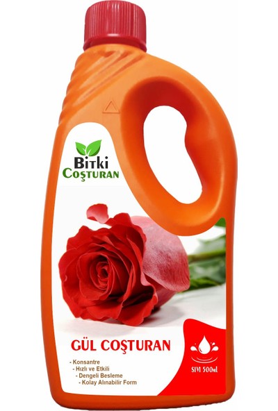 Bitki Coşturan Güller İçin Bitki Besini Sıvı Gübre - Konsantre 500 ml Bitki Coşturan Güller İçin Bitki Besini Sıvı Gübre - Konsantre 500 ml