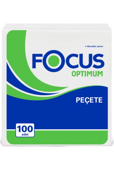 Pack Focus Optimum Peçete 100'LÜ
