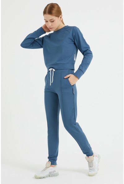 Gymwolves Kadın Eşofman Takımı | Indigo | Cosiness Serisi | Gymwolves Kadın Eşofman Takımı | Indigo | Cosiness Serisi |