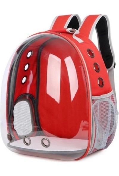 Mixpet Kedi ve Küçük Irk Köpek Şeffaf Astronot Taşıma Sırt Çantası