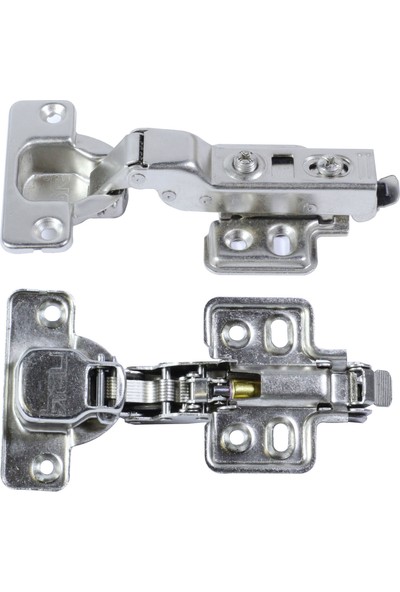 Ugr Frenli Pistonlu Yavaş Kapanan Menteşe Dolap Kapak Menteşesi (Yarım Deve) Ugr Frenli Pistonlu Yavaş Kapanan Menteşe Dolap Kapak Menteşesi (Yarım Deve)