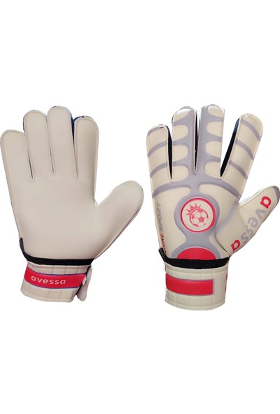 Avessa Kaleci Eldiveni Avuç Içi Lateks No9 Cırtlı Gri