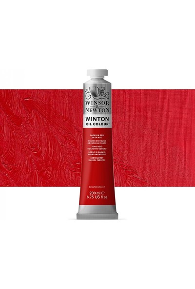 Winsor & Newton Yağlı Boya 200 ml Cadmium Red Deep Hue 098 6 Winsor & Newton Yağlı Boya 200 ml Cadmium Red Deep Hue 098 6