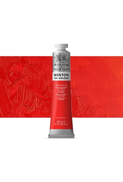 Winsor & Newton Yağlı Boya 200 ml Cadmium Red Hue 095 5 Winsor & Newton Yağlı Boya 200 ml Cadmium Red Hue 095 5