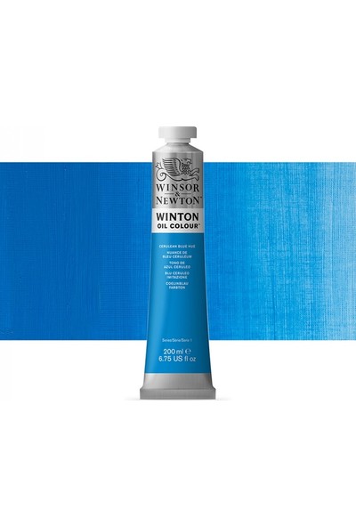 Winsor & Newton Yağlı Boya 200 ml Cerulean Blue Hue 138 10 Winsor & Newton Yağlı Boya 200 ml Cerulean Blue Hue 138 10