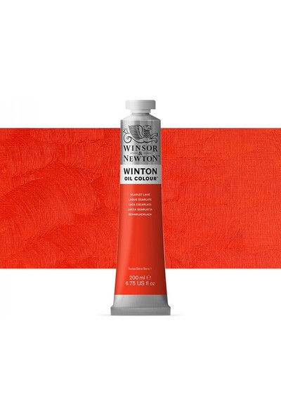 Winsor & Newton Yağlı Boya 200 ml Scarlet Lake 603 38 Winsor & Newton Yağlı Boya 200 ml Scarlet Lake 603 38