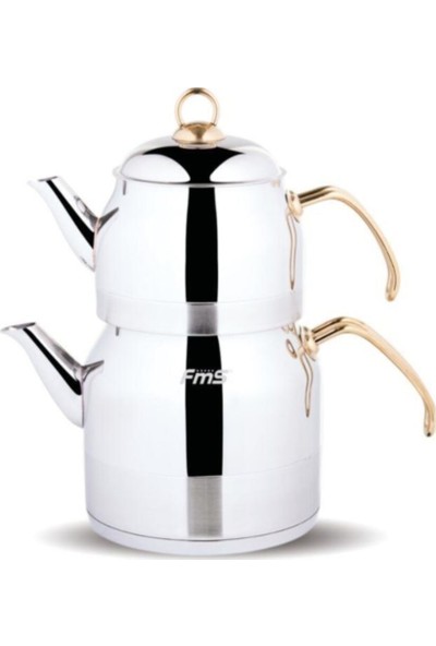 Fms Papatya Orta Boy Çaydanlık Çelik