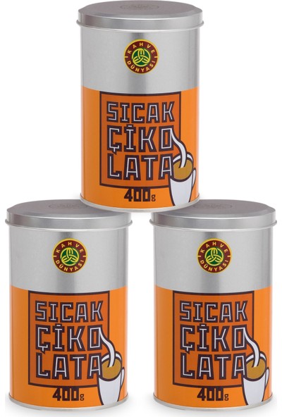 Kahve Dünyası 3'lü Sıcak Çikolata 400 gr
