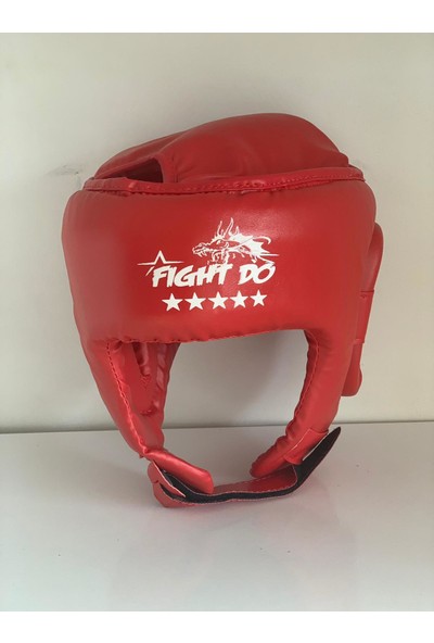 Fight Do Boks-Kickboks Kask Kirmizi