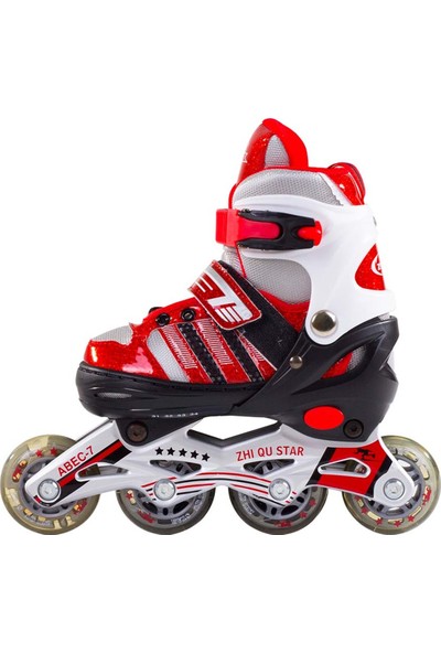 Furkan Toys F-Sports Kırmızı Ayarlanabilir Işıklı Paten Kask ,kuka, Dizlik ve Dirseklik Seti Furkan Toys F-Sports Kırmızı Ayarlanabilir Işıklı Paten Kask ,kuka, Dizlik ve Dirseklik Seti