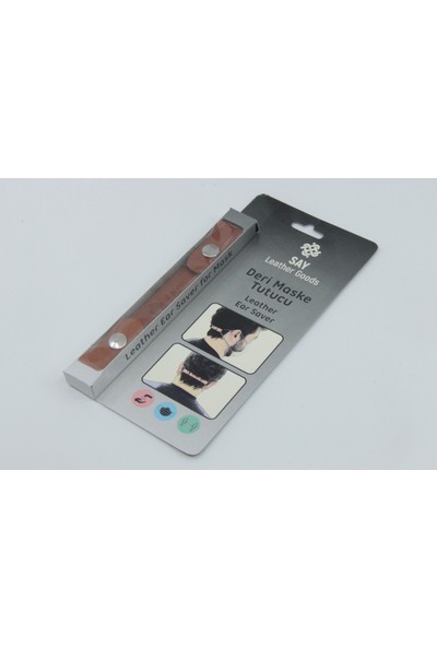 Say Leather Hakiki Deri Taba Maske Takma Aparatı