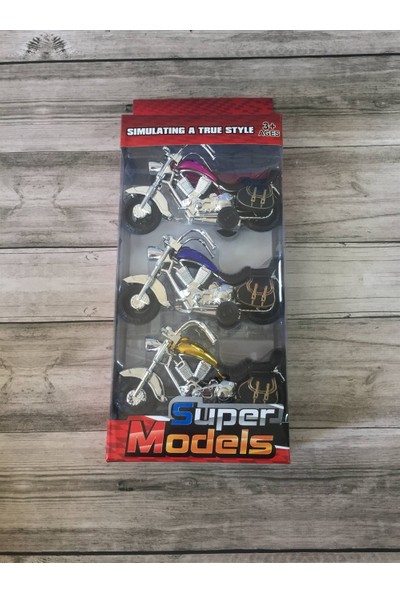 Kara Toys Super Models Kutuda 3lu Motor Set