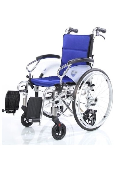 Wollex WG-M319 6 Teker Alüminyum Refakatçi Tekerlekli Sandalye 45 cm