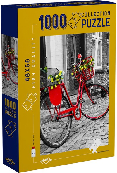 Oyunzu Bisiklet Collection Puzzle 1000 Parça