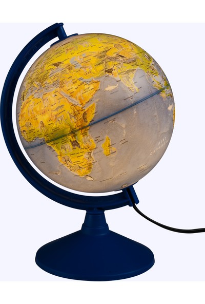 Gürbüz Yayınları Işıklı Hayvanlı Küre 20 cm