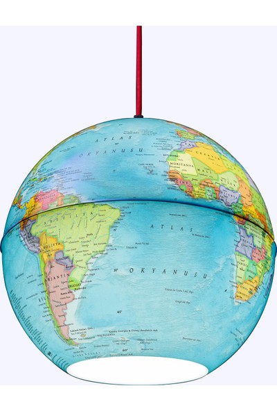 Gürbüz Yayınları Sarkıt Küre Siyasi 26 cm