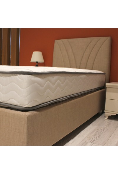 Bellona Lüks Uyku Seti Baza + Başlık + Yatak 90 x 190 cm Tek Kişilik