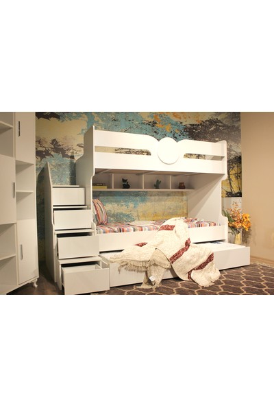 Piranlar Oppo Yavrulu Ranza Çekmeceli Merdiven