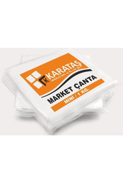 Pack Karataş Atlet Poşet Mini 1 kg Pack Karataş Atlet Poşet Mini 1 kg
