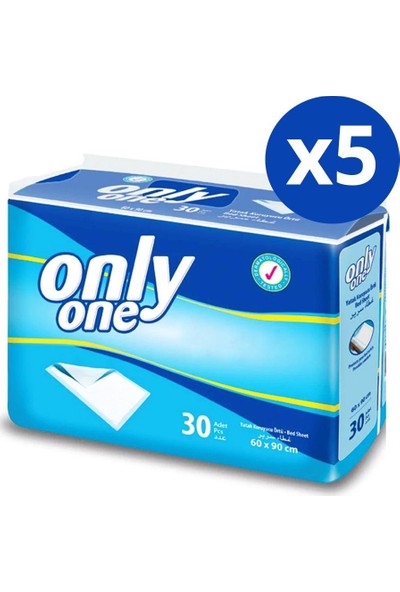 Onlyone Kedi Köpek Çiş Pedi 30 Lu X5