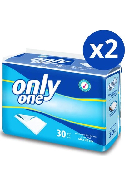 Onlyone Kedi Köpek Çiş Pedi 30 Lu X2