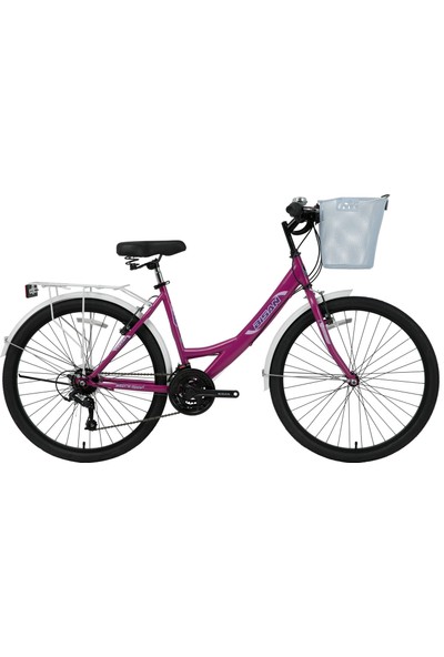 Bisan Mabella -21 Beyaz /mor 42CM 3x7 Vites 24 Bisan Mabella -21 Beyaz /mor 42CM 3x7 Vites 24