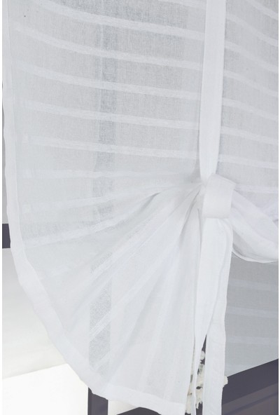Bedinn Potlu Perde Beyaz 100 x 185 cm Bedinn Potlu Perde Beyaz 100 x 185 cm