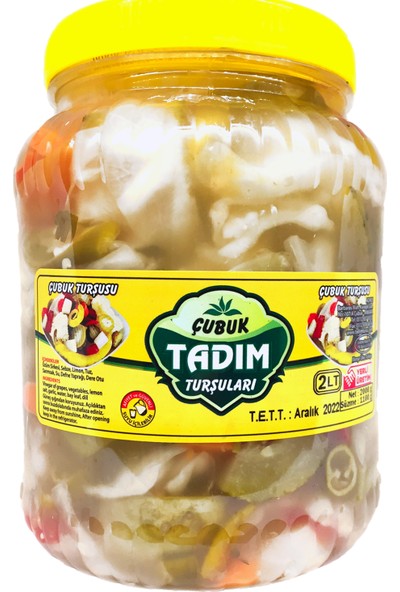 Çubuk Tadım Turşuları Acılı Karışık Turşu 2 kg Çubuk Tadım Turşuları Acılı Karışık Turşu 2 kg