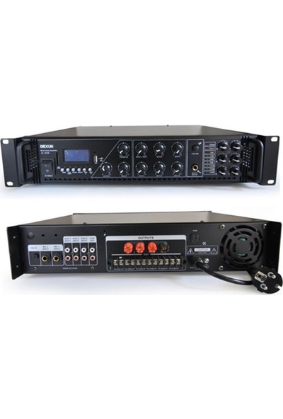 Dexun D-450 450 Watt Hat Trafolu 6 Bölgeli Zonlu Anfi Dexun D-450 450 Watt Hat Trafolu 6 Bölgeli Zonlu Anfi