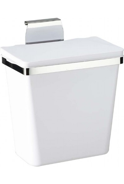 Pelikan Miko Metal Askılı Mutfak Çöp Kovası 11Lt-Beyaz Pelikan Miko Metal Askılı Mutfak Çöp Kovası 11Lt-Beyaz