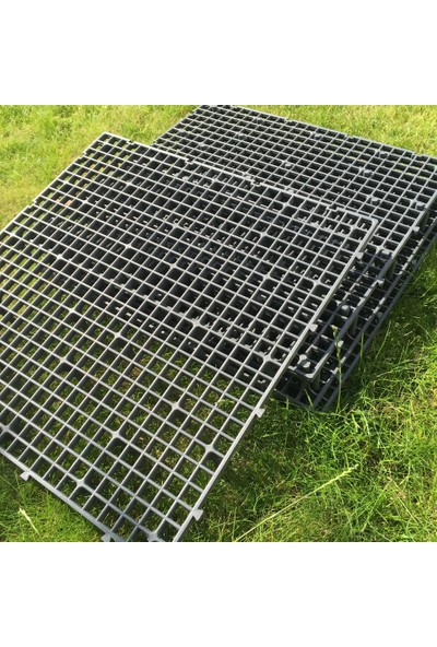 Acek Plastik Güvercin Kümes Taban Izgarası 50X50 1 M2 - 4 Adet