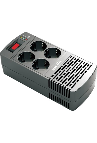 Powerful AVR-1000 1000VA (600W) Buzdolabı / Kombi / TV / Bilgisayar Voltaj Regülatörü Powerful AVR-1000 1000VA (600W) Buzdolabı / Kombi / TV / Bilgisayar Voltaj Regülatörü