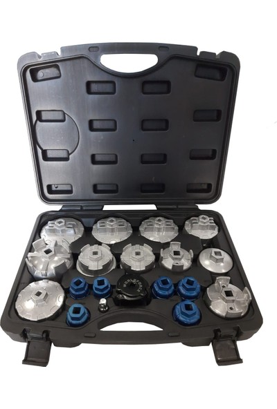 Worldforce 19 Parça Profesyonel Chrom Oto Yağ Filtre Anahtar Seti
