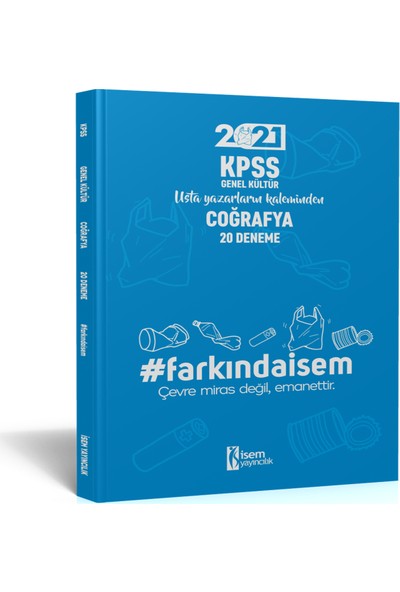 İsem Yayıncılık 2021 Farkındaisem KPSS Genel Kültür Coğrafya 20 Deneme İsem Yayıncılık 2021 Farkındaisem KPSS Genel Kültür Coğrafya 20 Deneme