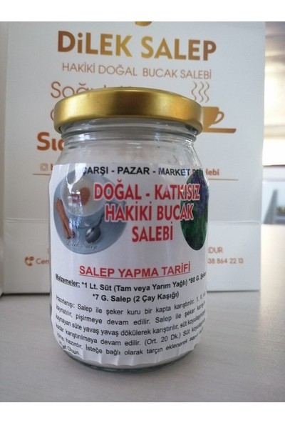 Doğal Bucak Salebi Saf Salep 75 G Doğal Bucak Salebi Saf Salep 75 G
