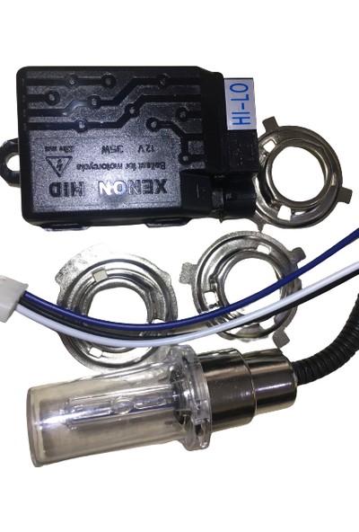 Carub Motorsiklet Hibrid Zenon 8000K Buz Mavi Hid Carub Motorsiklet Hibrid Zenon 8000K Buz Mavi Hid