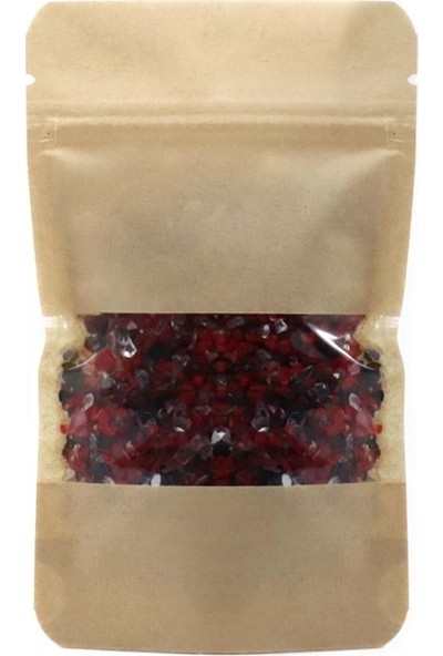 Ambalaj Pazarı Pencereli Kraft Doypack 8,5X14,5 cm - 100'LÜ