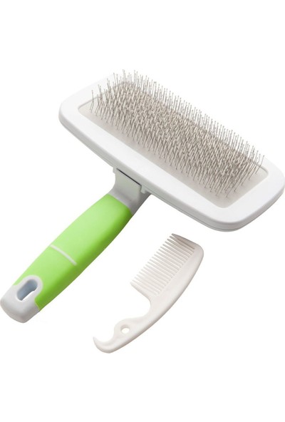 Tam İthalat Evcil Hayvanlar Için Telli Fırça ve Tarak Seti Tam İthalat Evcil Hayvanlar Için Telli Fırça ve Tarak Seti