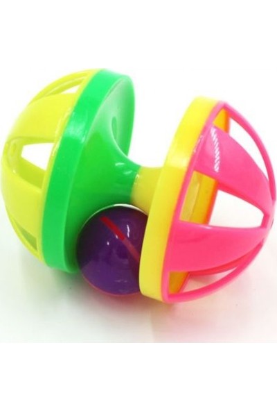 Tam İthalat Çıngıraklı Kedi Oyun Topu