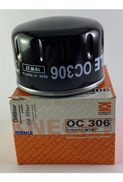 Mahle Bmw R 1200 Gs 2004-2008 Oc 306 Yağ Filtresi