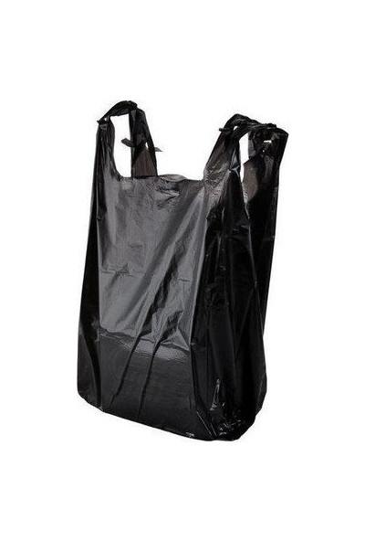 Siyah Atlet Poşet Büyük Boy 1 kg Siyah Atlet Poşet Büyük Boy 1 kg