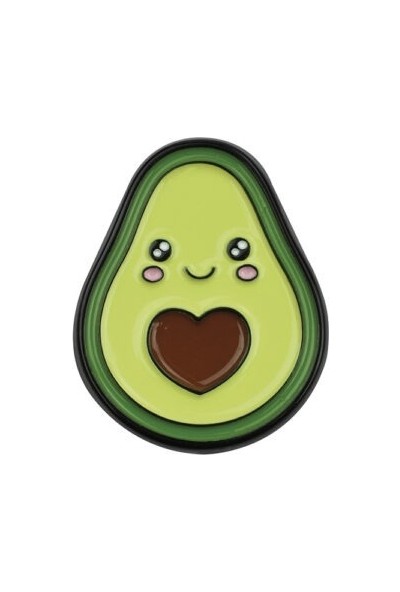 Legami Metal Etiket Avokado Panda Legami Metal Etiket Avokado Panda
