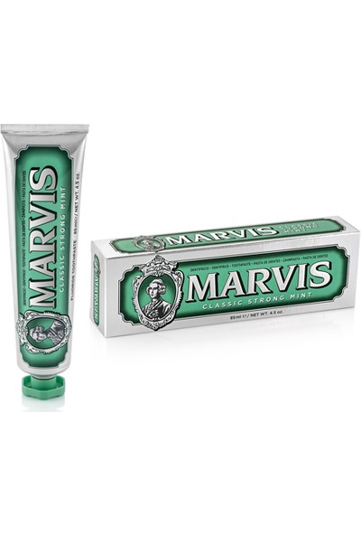 Marvis Classic Strong Mint Diş Macunu Marvis Classic Strong Mint Diş Macunu